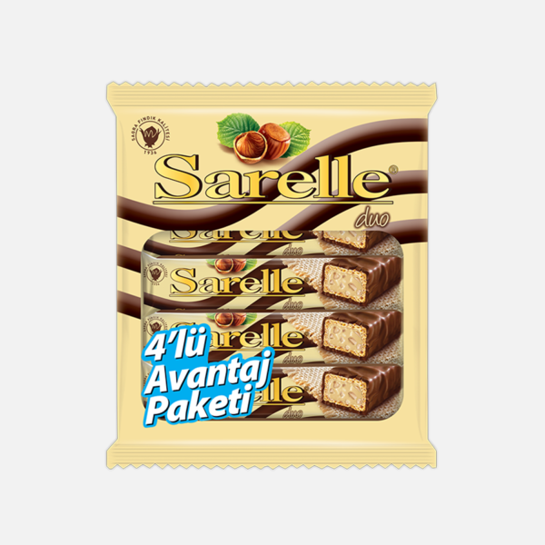 Hazelnut and Hazelnut Cream Filled Wafer Covered With Milk C hocolate ...